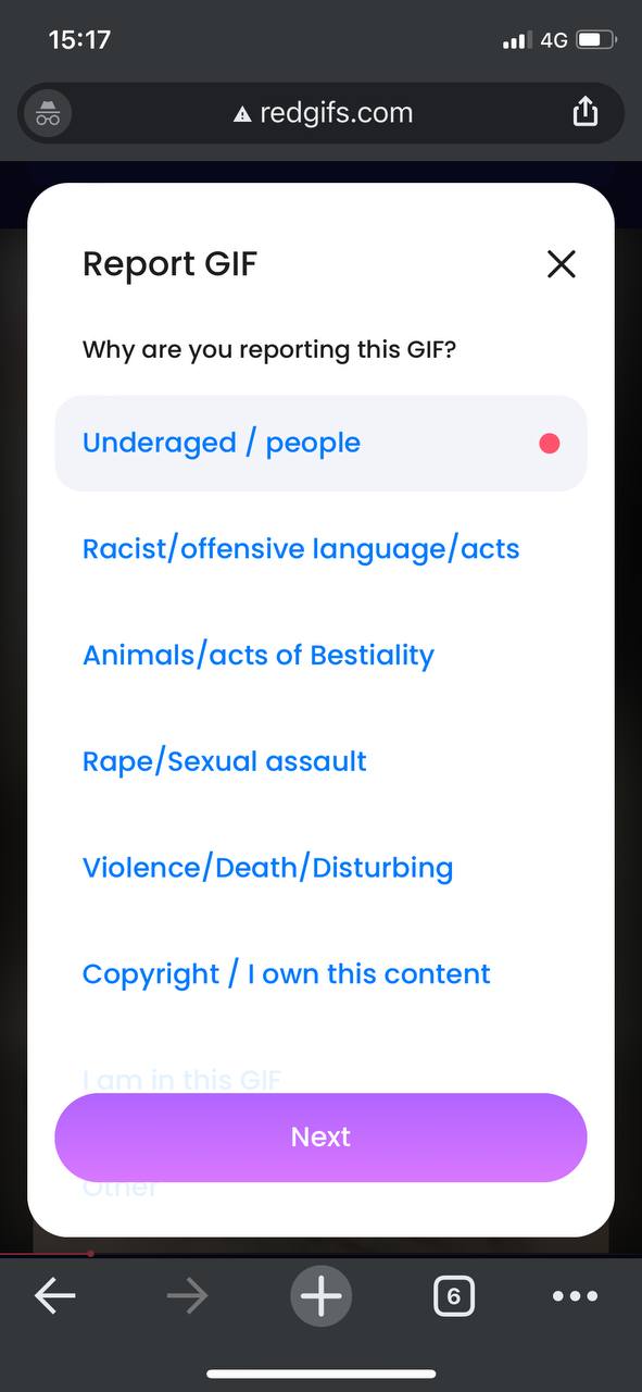 How do I report content? – RedGIFs